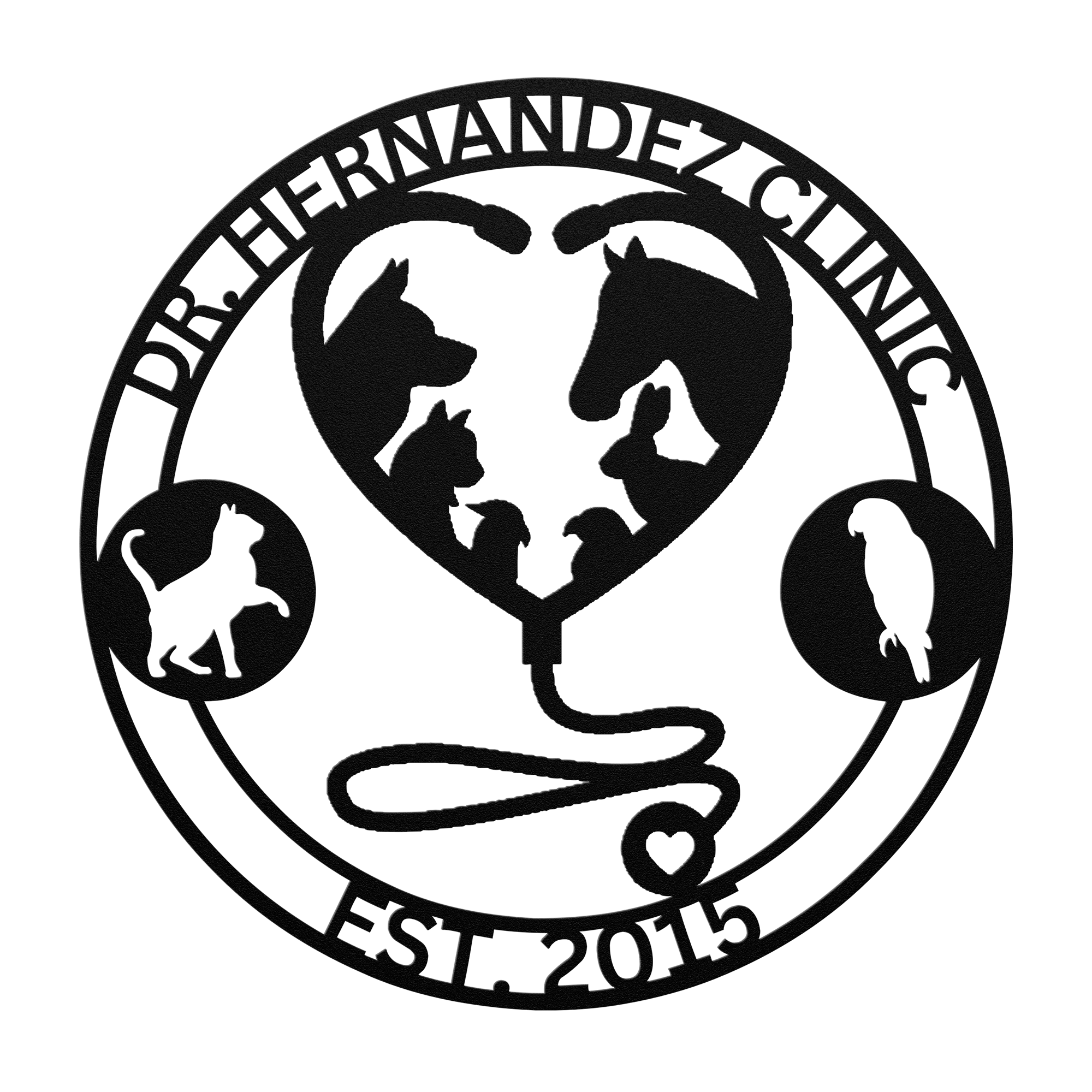 Personalized Metal Vet Sign, Custom Veterinary Sign, Veterinarian Doct ...